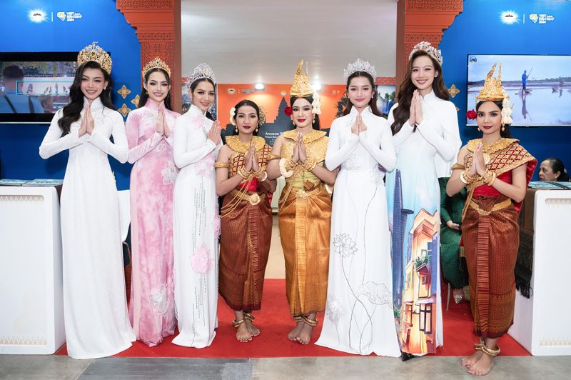 VDTOnline.vn - Hoa hậu Bảo Ngọc cùng 4 nàng hậu khu vực Châu Á đồng hành quảng bá hình ảnh du ...